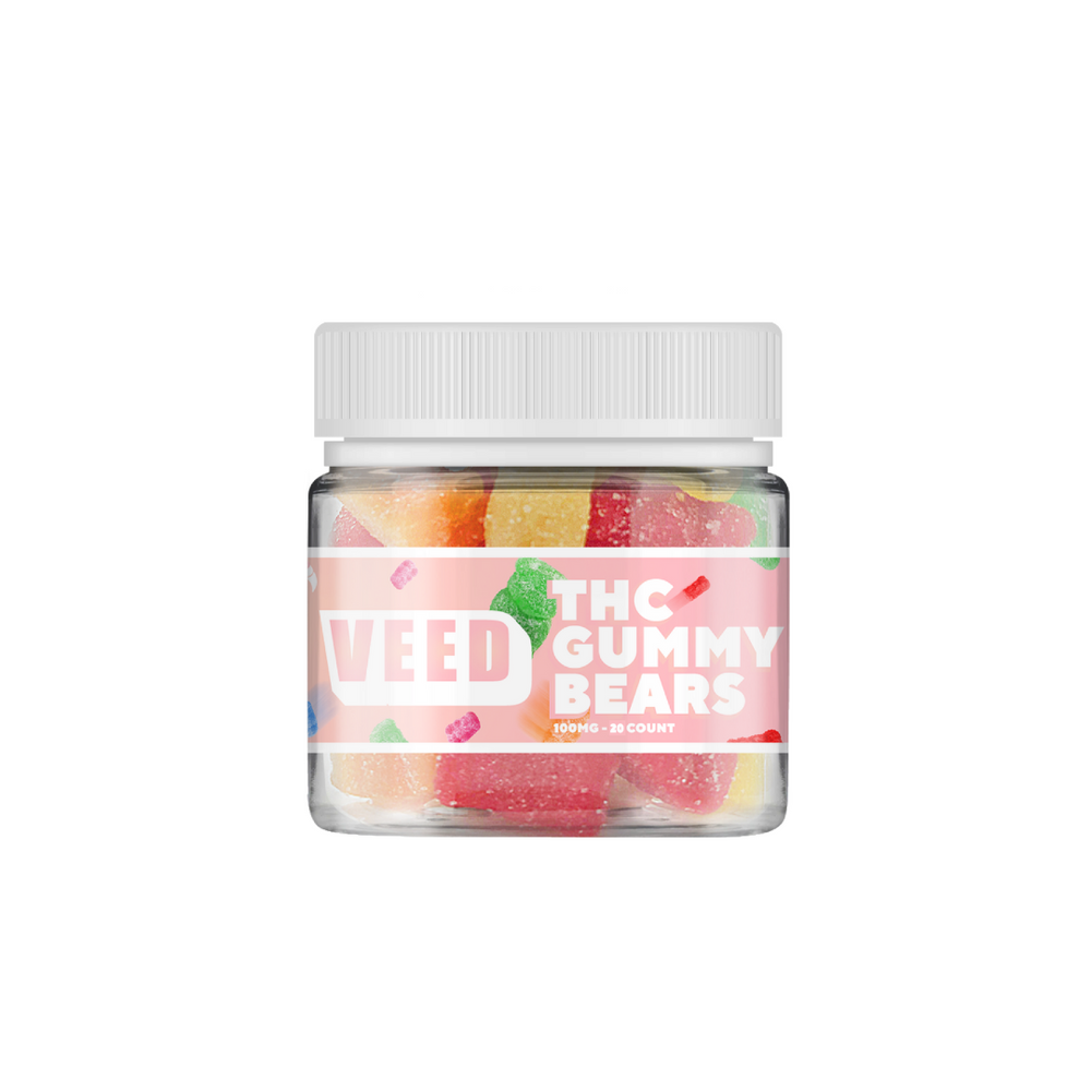 Delta 9 Gummy Bears Case of 100 (Under $6.99/Jar)